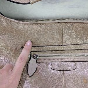 Coach | Bags | Coach Shoulderbag Gorgeous Champagne Color | Poshmark